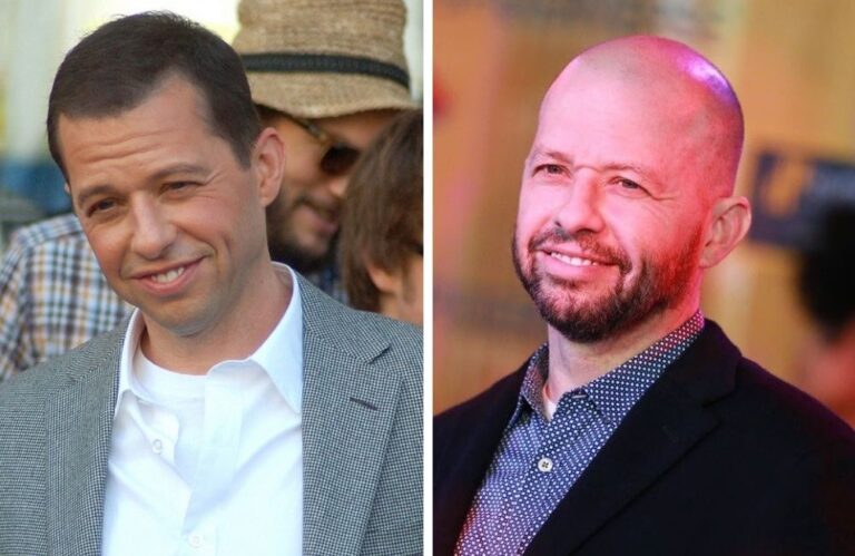 19 Bald Celebrities Before & After Embracing Baldness