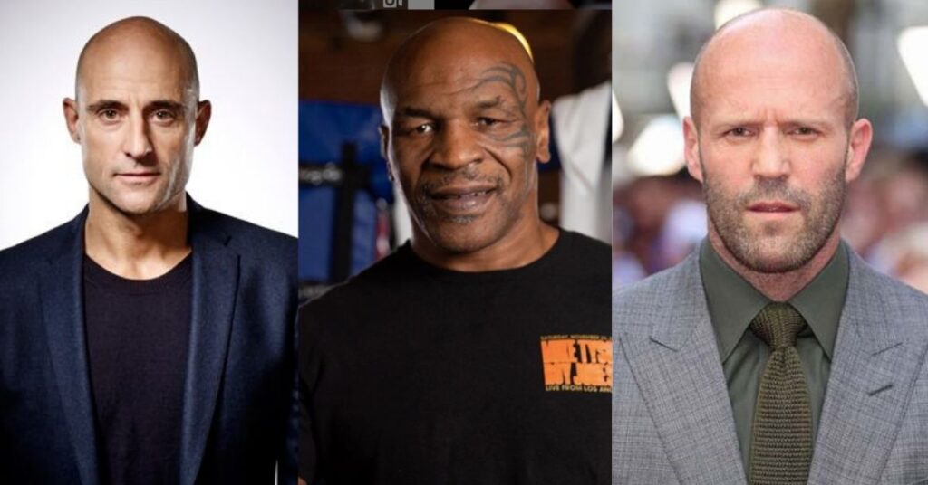 19 Bald Celebrities Before & After Embracing Baldness